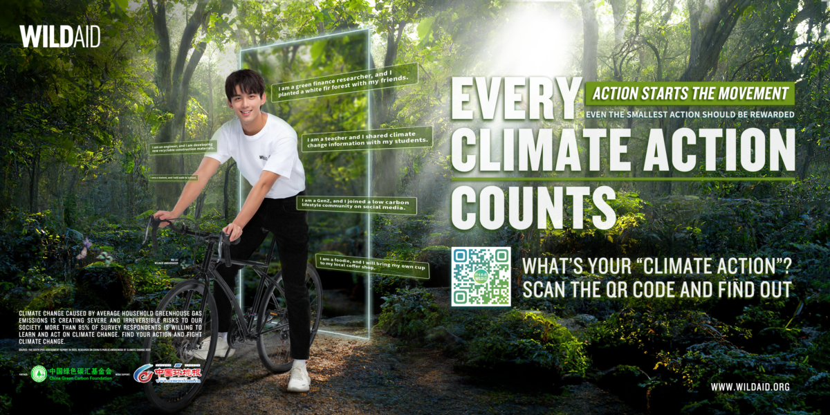 New WildAid campaign encourages everyone to find their own "climate ...